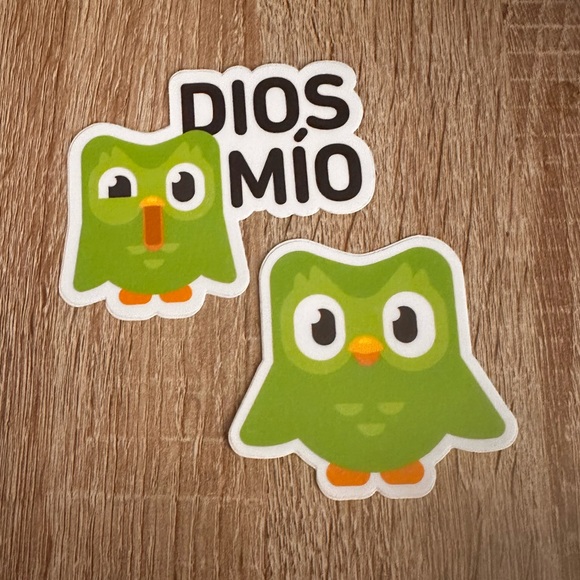 Other | Duolingo Sticker Pack | Poshmark